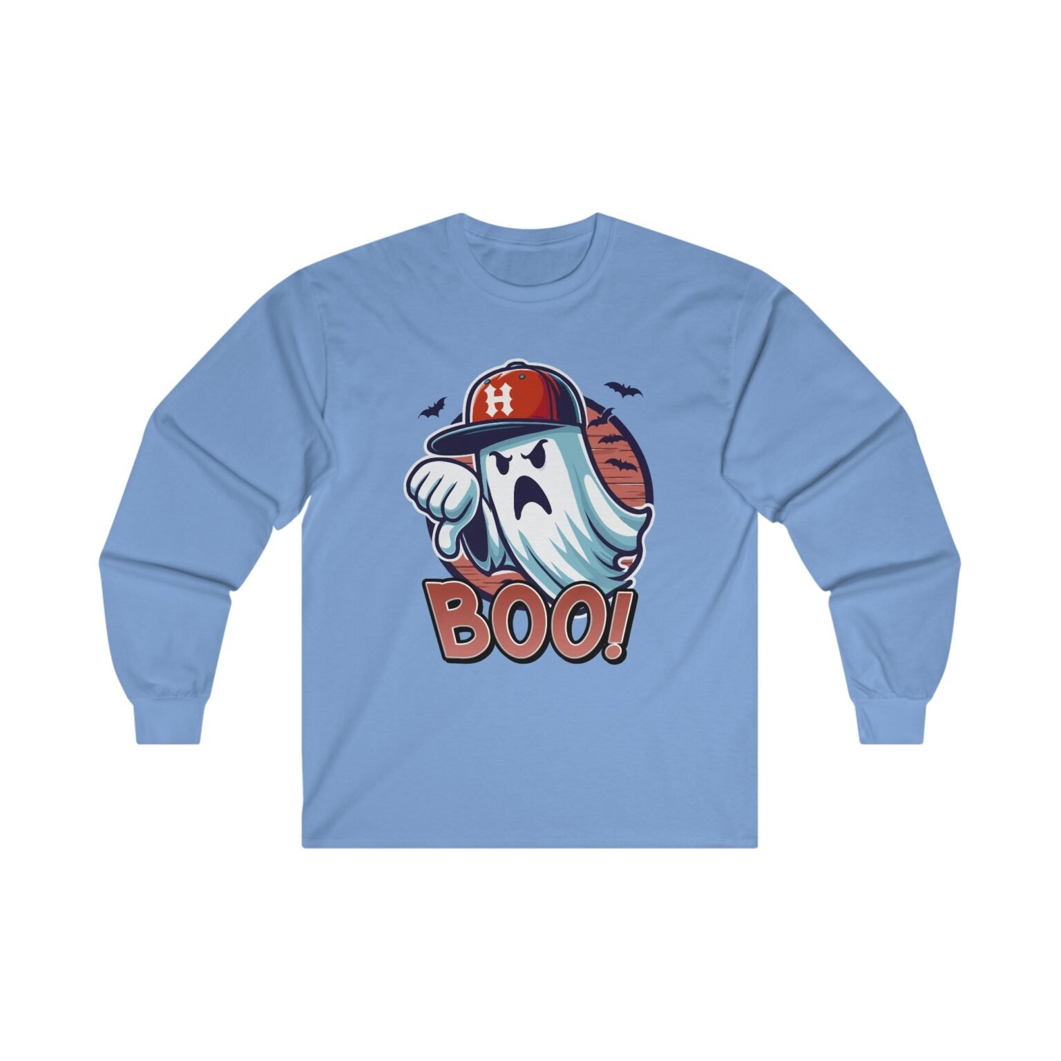 Boo! – Long Sleeve Tee – RCS Print Shop | T-Shirts, Hoodies ...