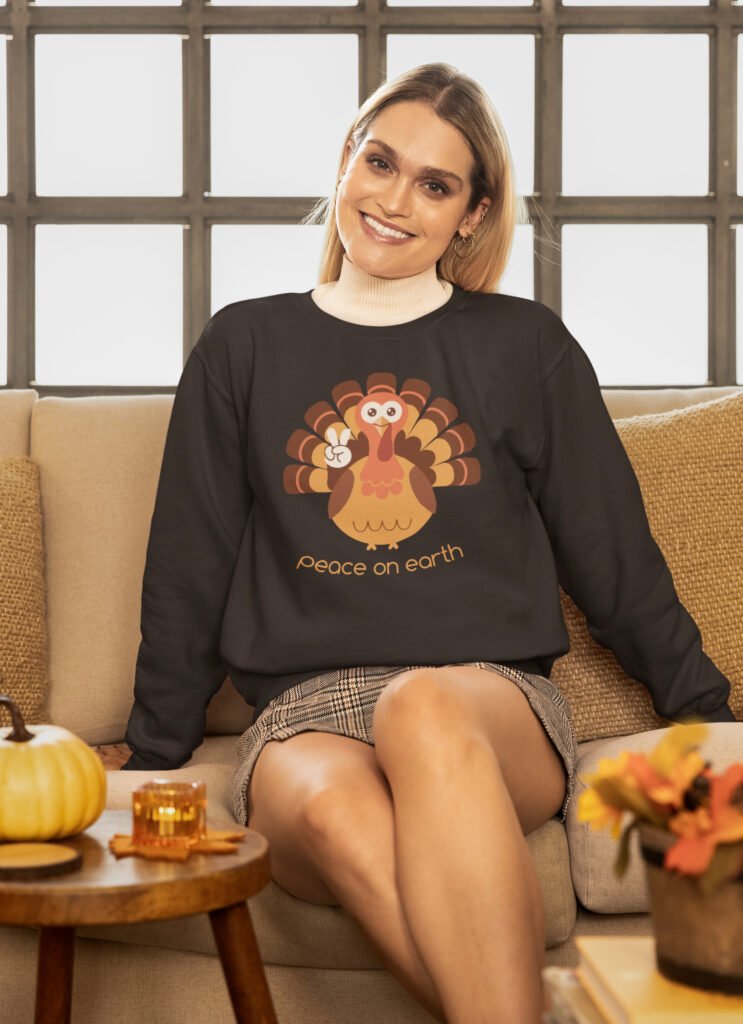 Peace on Earth – Crewneck Sweatshirt – RCS Print Shop | T-Shirts, Hoodies, Sweatshirts, and more